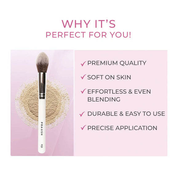 Buy Professional Powder Brush (Small) online in India – Praush